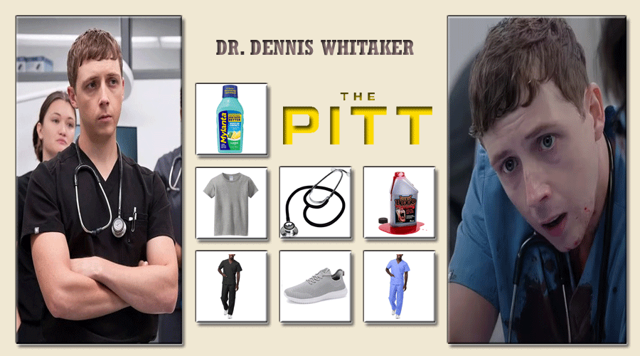 DR. DENNIS WHITAKER FROM THE PITT COSTUME